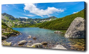 Wallmuralia Foto obraz na plátně Údolí Tatry 100x50