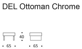 Béžová podnožka Innovation Cassius