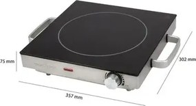 ProfiCook EKP 1210 / sklokeramická varná deska / 2000W / 1 plotýnka /