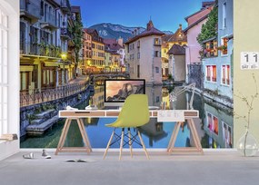 Fototapeta na míru Kanály v Annecy | Vliesová fototapeta na zed' | DFTNXXL2438
