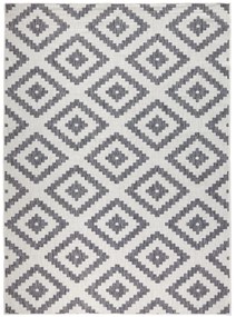 NORTHRUGS - Hanse Home koberce Kusový koberec Twin-Wendeteppiche 103132 grau creme – na ven i na doma - 160x230 cm