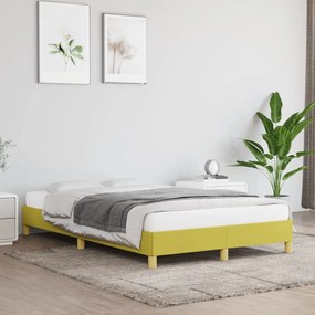 vidaXL Rám postele 120 x 200 cm textil [346805] Barva: Zelená