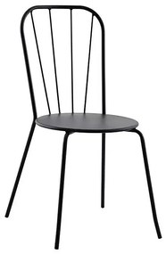 Sunfun Melina Zahradní židle, 56,5 × 45 × 85,5 cm, ocel, černá