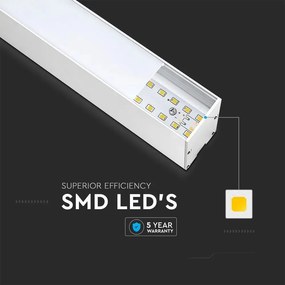 LED Solution Bílé lineární závěsné LED svítidlo 40W Premium 21376