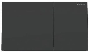 Geberit Sigma70 - Ovládání splachování, easy to clean, matná černá 115.622.14.1