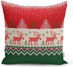 Povlak na polštář s vánočním motivem 43x43 cm Merry Christmas – Mila Home