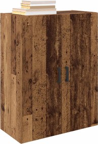 Nástěnná skříň 2 ks Staré dřevo 69,5 x 34 x 90 cm 3394506