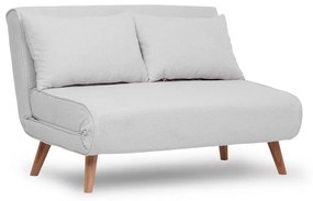 Designová rozkládací pohovka Felicitas II 120 cm krémová