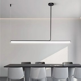 Toolight Toolight, LED stropní svítidlo 140cm, 14W, APP1660-CP, černá, OSW-06994