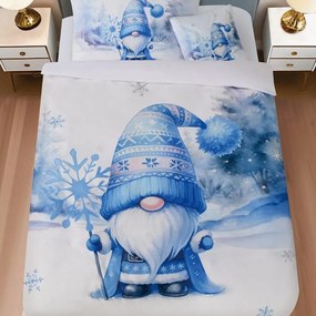Povlečení DEPPA BLUE GNOM 3-dílná souprava 140x200 cm