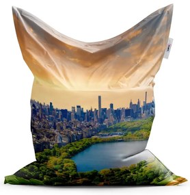 Sablio Sedací vak Classic New York Central Park - 200x140 cm
