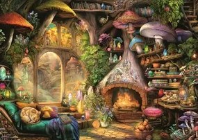 Ravensburger Puzzle: Houbová chaloupka / 1000 dílků / od 14 let