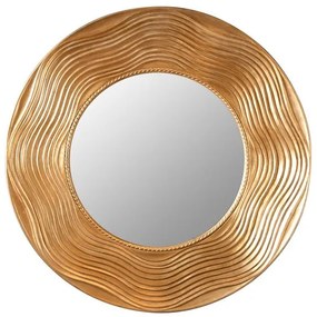 Designové nástěnné zrcadlo Dalton 100 cm zlaté