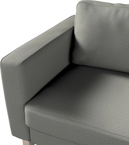 Potah na pohovku IKEA  Karlstad 3-místná, nerozkládací, krátký barva šedá látka pletený vzor