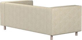 Potah na pohovku IKEA  Klippan 2-místná barva béžová látka lesklé, pletený vzor, vzorované