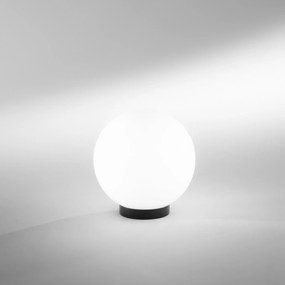 FAN I-POLLY-G20-BCO Venkovní svítidlo Lumetto Polly Fibra di, plast, bílá, 1 x E27, 21 x 20 x 20 cm, IP44 - FANEUROPE