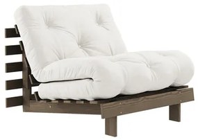 sofa ROOT by Karup - 90*200 cm carob (hnědá) + futon natural 701