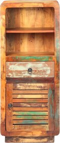 Komoda 45 x 32 x 110 cm masivní recyklované dřevo 320465