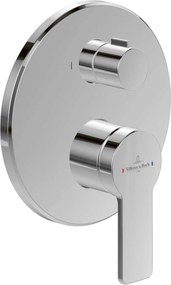 Villeroy & Boch Architectura - Baterie pod omítku, pro 2 spotřebiče, chrom TVS10300300061