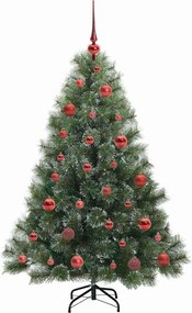 Umělý vánoční stromeček s stojanem Zelená 150 cm PE a PVC 3397835