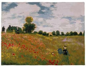 Gobelín  - Coquelicots  by Monet