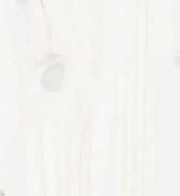vidaXL Noční stolky 2 ks 40 x 34 x 55 cm masivní borové dřevo [818308] Barva: Bílá