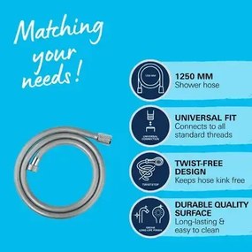 Grohe - Sprchová hadice VitalioFlex Trend 1,25 m, chrom