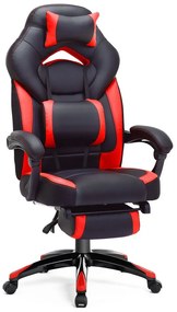 Kancelářská židle Černo Červený UNIQUE