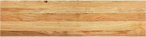 Nášlapy na schody 2 ks světle hnědé 100x25x2 cm masivní dub 3283787