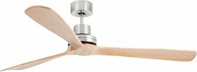 FARO 33504DC LANTAU XL, nikl/borovice, stropní ventilátor s DC motorem - FARO