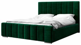 Postel MODEL 12 120x200 zelená - MAGIC VELVET 2225
