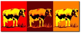 Obraz Kráva - pop art III