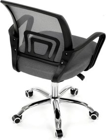 Dětská otočná židle šedá KA-L103 GREY