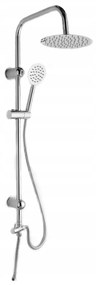 Gamma Zn2, sprchová souprava se SLIM dešťovou sprchou 96cm, chromová, GMA-ZN2-CH