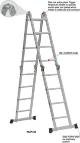 Multifunkční žebřík 4x4 470cm