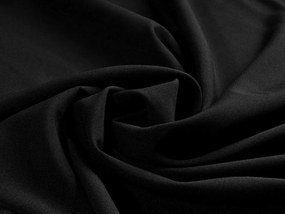 Biante Dekorační čtvercový ubrus Rongo RG-014 Černý 130x130 cm