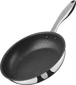 Lamart Sote Pánev 28 cm stříbrná / nerez