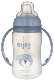 Canpol babies Hrneček tréninkový Cute Animals se silikonovým pítkem 320 ml Pejsek