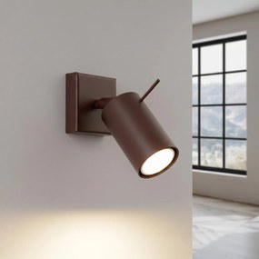 Sollux Lighting Nástěnné svítidlo RING hnědé