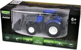 Amewi 22597 modrá / RC traktor s radlicí / 1:24 / věk: 6+ / dálkové ov
