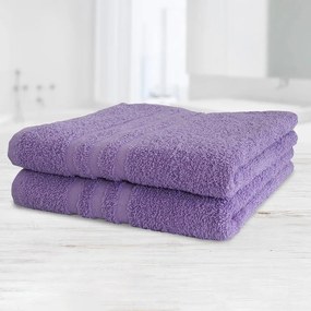 Sada 2 ks froté ručníků STANDARD fialová 30 x 50 cm