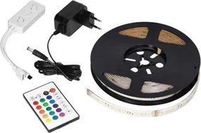 LED pásek Orno OR-SH-17902 IP65 RGBW 5m, zdroj, ovladač Tuya Smart Wi-Fi