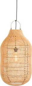 Závěsné přírodní ratanové stínidlo Cylsha - Ø 40*75 cm/ E27