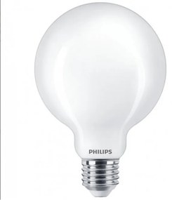 Philips ND7-60W-G93-WW Skleněná žárovka Philips Classic LED GLOBE E27 7W