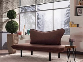 Atelier del Sofa 2-místná pohovka Chatto - Brown, Hnědá