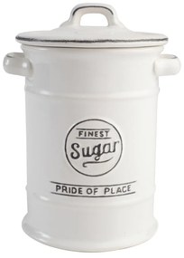 Bílá keramická dóza na cukr T&G Woodware Pride of Place