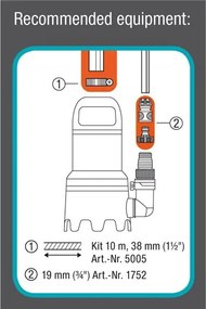 Kalové čerpadlo Gardena 9000 9040-20