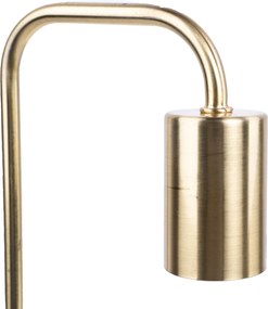 Stolní lampa KELI, kovová stolní lampa, zlatá stolní lampa, 46 cm