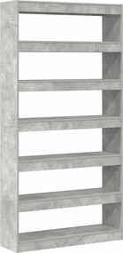 Knihovna 6 úrovní 100 x 30 x 198 cm Kompozitní dřevo 3333927