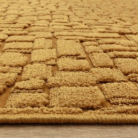 Koberec v hořčicové barvě 200x290 cm – Asiatic Carpets
